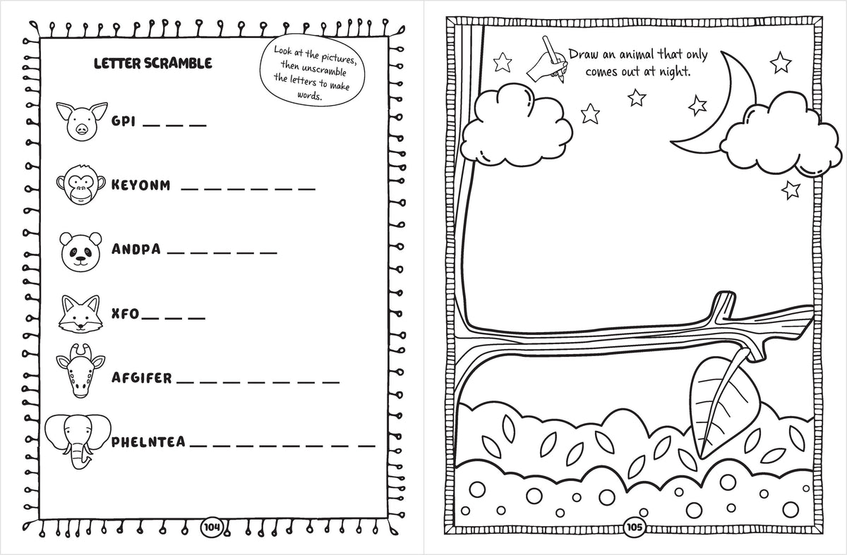 Bumper Activity Book - Heaps of Fun Stuff to Do - Pink Vol.2 – Lake Press