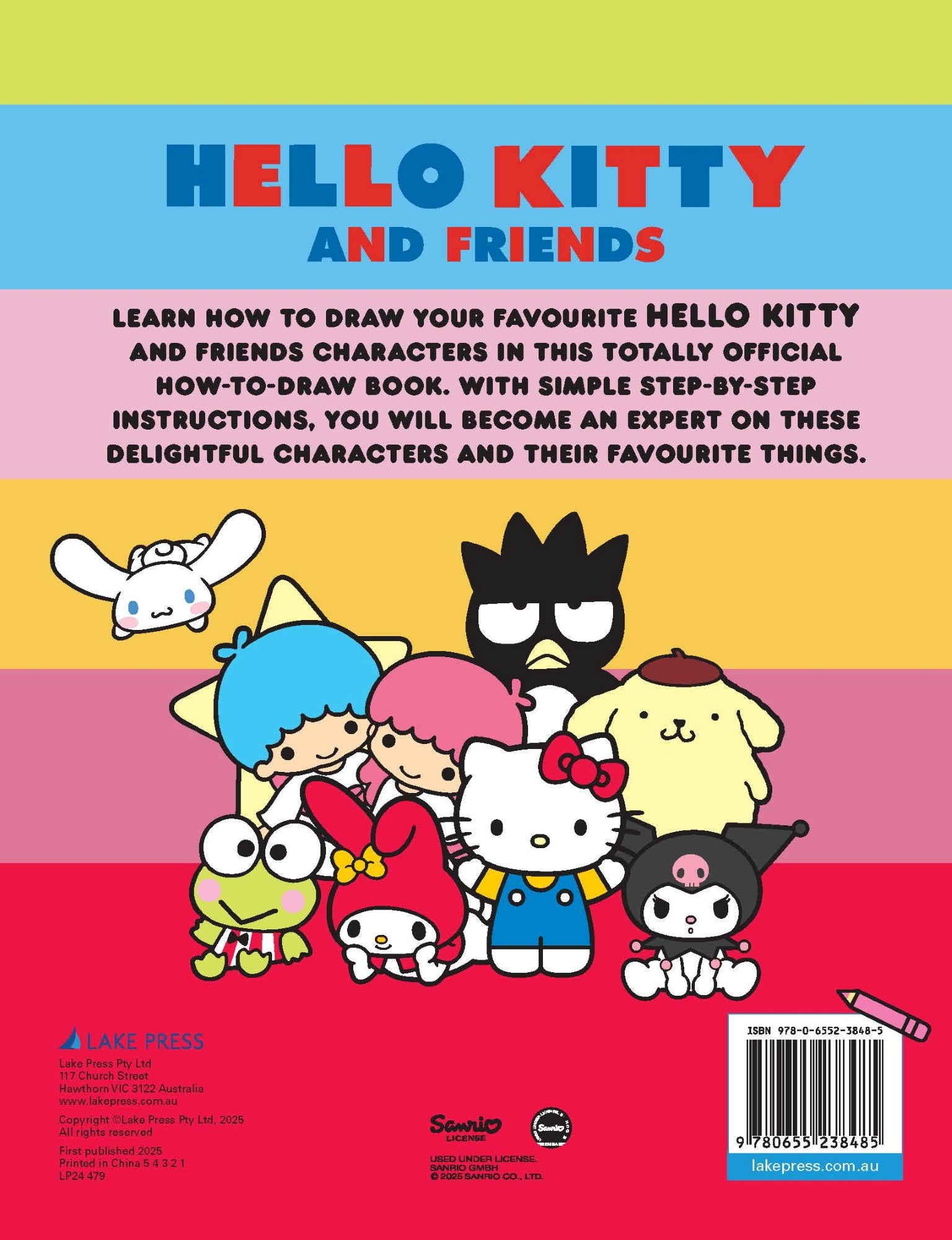 Hello Kitty and Friends - How to Draw – Lake Press