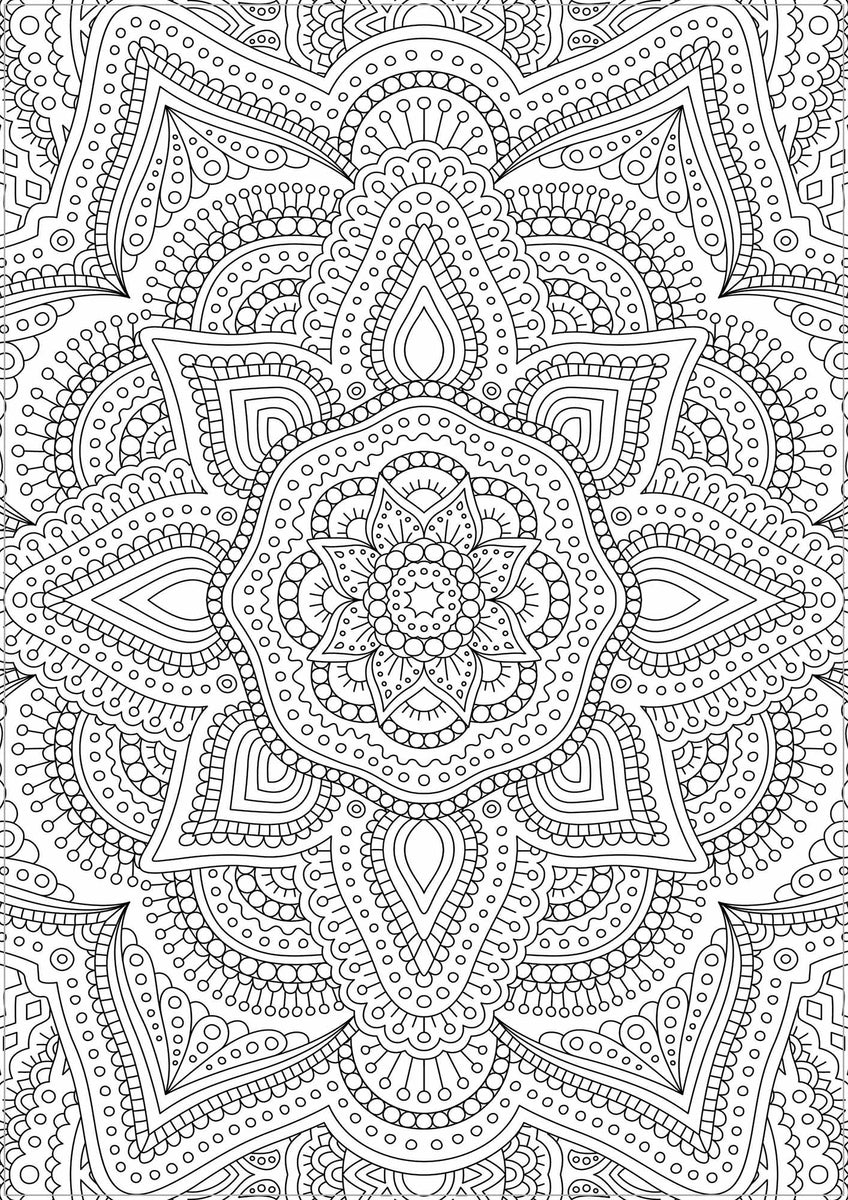 Mindful Poster Art - Mandala – Lake Press