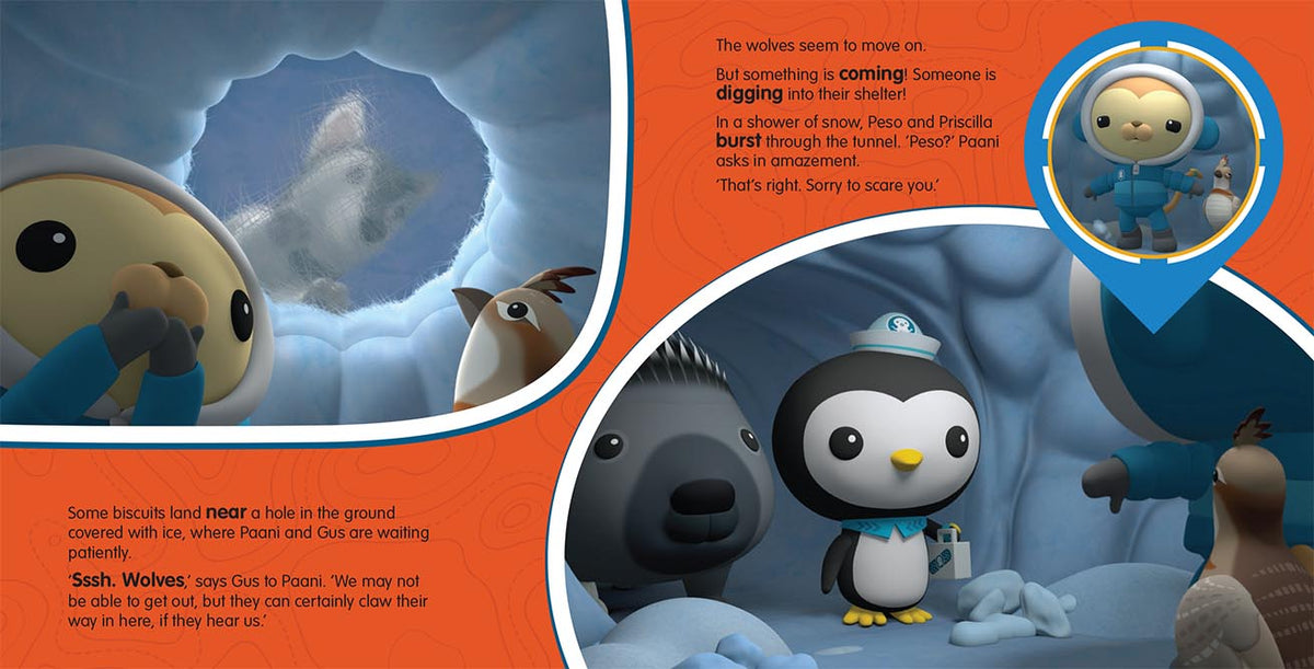 Octonauts - Die-Cut Gel Portal Picture Book - Secret Beneath the Snow ...